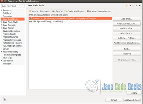 java struct example examples java code geeks 2021
