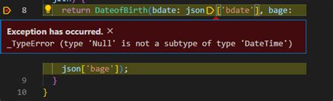 api error flutter runtime dart vm initializer cc 41 unhandled