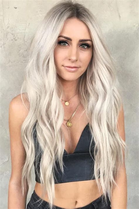 Platinum Blonde Hair Colors Best Ideas For 2023 Long Hair Styles