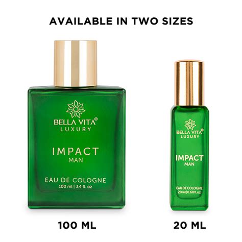 Buy Bella Vita Organic Impact Man Eau De Cologne Perfume For Men 100 Ml
