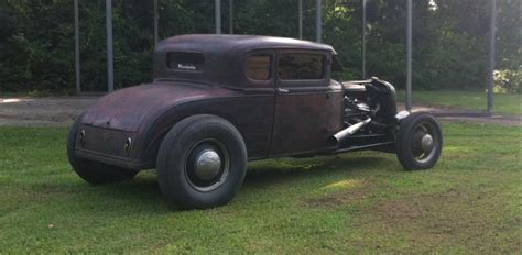 1931 Ford Model A Coupe Chopped Traditional Style Hot Rod The H A M B