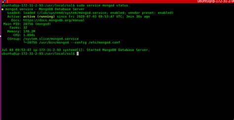 mongodb version `libssl so 10 not found required by mongo stack