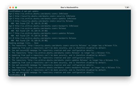 fix the the repository no longer has a release file error on ubuntu