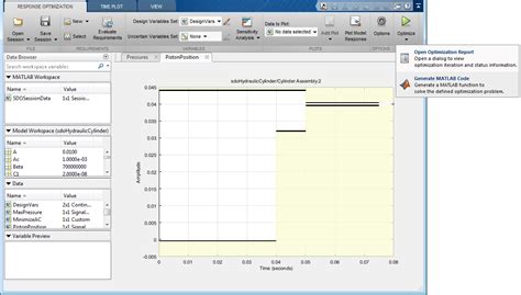 generate matlab code for design optimization problems gui n matlab