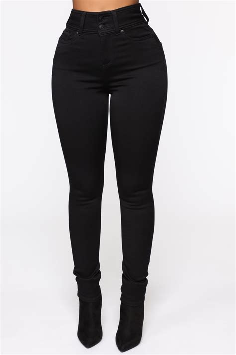 Snatch Me Tight Booty Lifter Skinny Jeans Black Fashion Nova Jeans