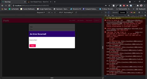 typeerror failed to fetch mern stack overflow