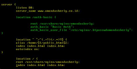 lab 8 15 konfigurasi enable basic authentication nginx centos 7