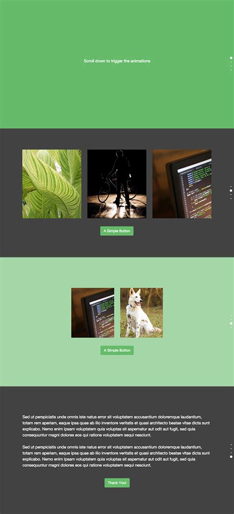 quick tip scroll animations with fullpage js and animate css