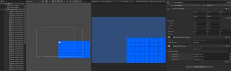 unity position object in top left of rect transform 2d game
