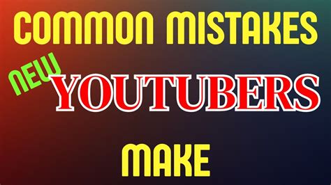 Common Mistakes New Youtubers Make My Story🥺🤦🏽‍♂️ Youtube