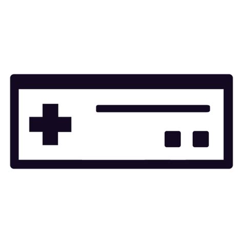 Diseño Png Y Svg De Joystick Retro Joystick Negro Para Camisetas