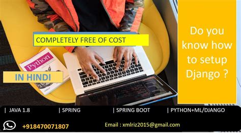 python django first program just overview and setup youtube