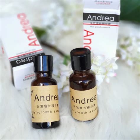 Andrea Hair Growth Essence Hair Grower For Men And Women 20ml 2 Bottles