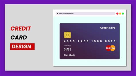 credit card design html and css rustcode