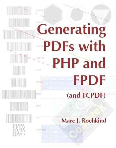 generating pdfs with php and fpdf and tcpdf rochkind marc ebook
