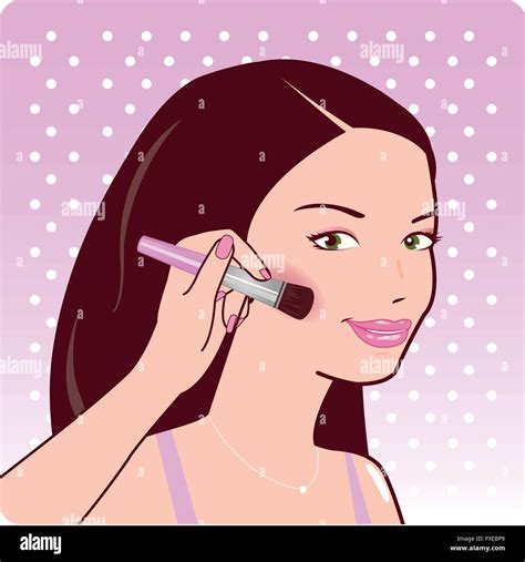 Applies Powder Stock Vector Images Alamy