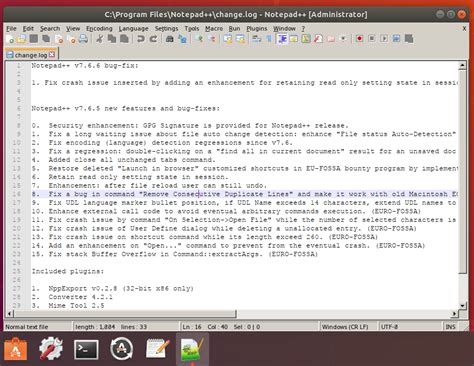 notepad not work in ubuntu notepad community