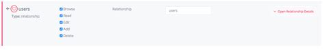 php unable to recreate datarow for relationship in laravel voyager