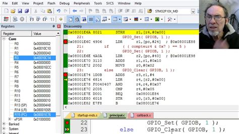 keil stm32 breakpoints récalcitrants youtube
