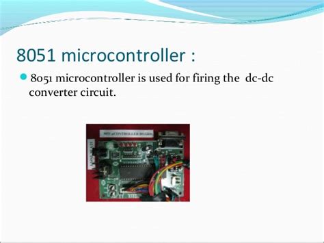 Bidirectional Speed Control Of Dc Motor Using 8051 Microcontroller