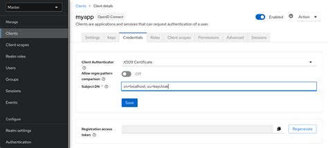 managing openid connect and saml clients keycloak docs