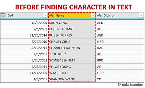replicating excel s find function with m in power query