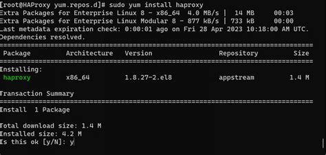 how to install haproxy load balancer on centos — instruction