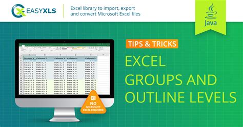 easyxls blog archive export excel file and grouping rows or columns