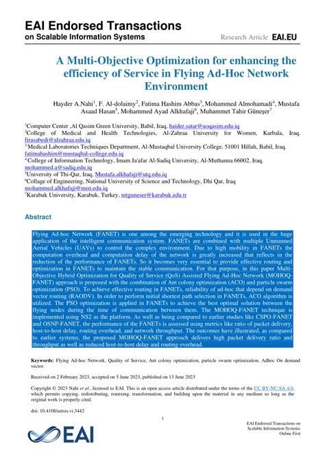Pdf Eai Endorsed Transactions On Scalable Information Systems A Multi