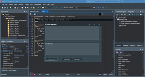 python native windows gui with delphi vcl images