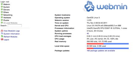 how to install webmin on centos unmanaged vps dedicated
