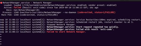 networkmanager network manager not working [ubuntu] unix and linux