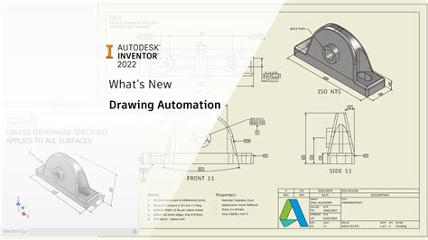 autodesk inventor what s new 2022 drawing automation inventor