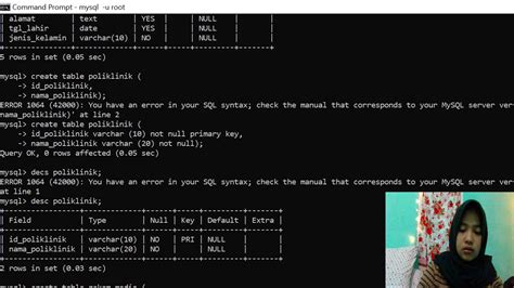 tutorial membuat database menggunakan mysql youtube