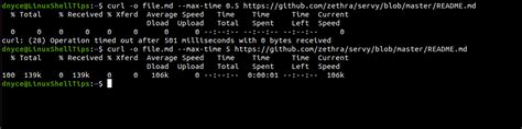 how to set connection timeout in curl command
