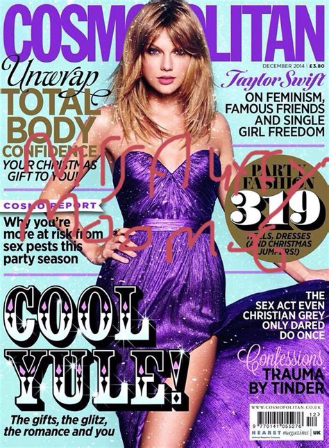 Taylor Swift Cosmo Magazine December 2014 Taylor Swift 2014 Journal