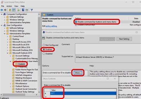 solved gpo to prevent users from exporting to pst up and running