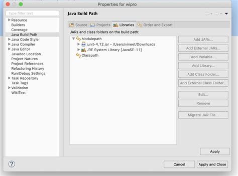 junit showing erro java lang noclassdeffounderror org