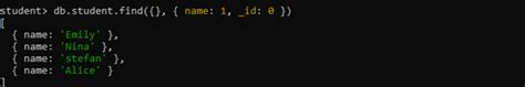 mongodb select single field from documents in a collection spark by