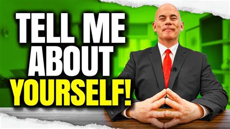 Tell Me About Yourself Interview Question And Powerful Answer