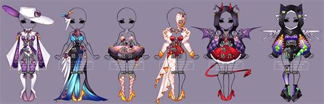 Outfit Auction 12 Hours [close] By Miss Trinity On Deviantart