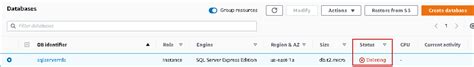deploying an aws rds sql server using the aws cli