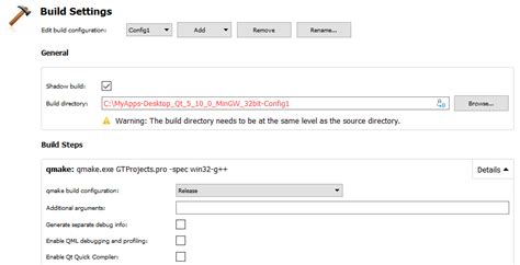 qt determine active qmake configuration in c files stack overflow