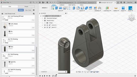 creating an assembly in fusion 360 youtube