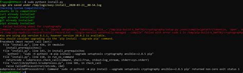 erpnext install fails for ubuntu 16 due to ansible missing
