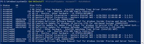 Update And Upgrade Windows 10 Using Powershell Tutorials 47880 Hot