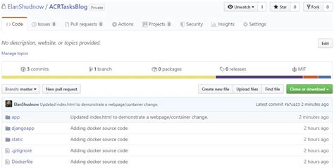 acr tasks to automatically update azure web app containers