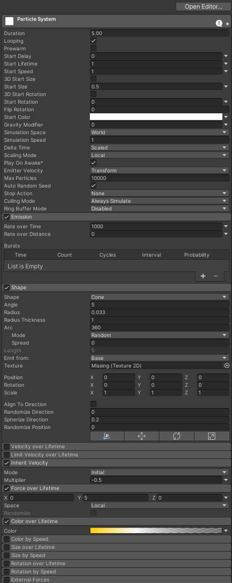 unity3d unity partcle system same size no matter how far the camera