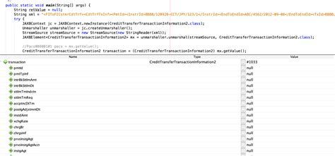 jaxb how can i unmashaller that xml stream getting null values