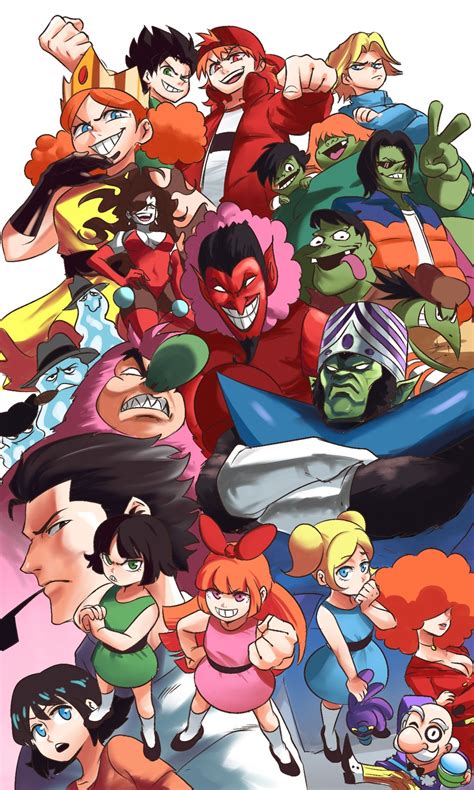 Buttercup Blossom Bubbles Mojo Jojo Professor Utonium And 18 More